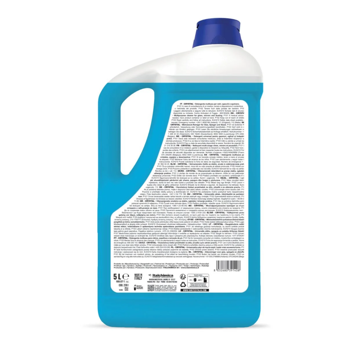 Crystal – večnamensko čistilo za steklo, ogledala in prah 5l - Almima ...